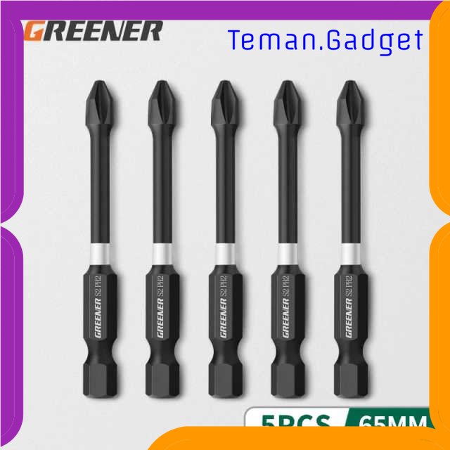 Jual TG-PKK Kepala Mata Obeng Magnetic Screwdriver Bit 65mm 5 PCS - PH2 ...