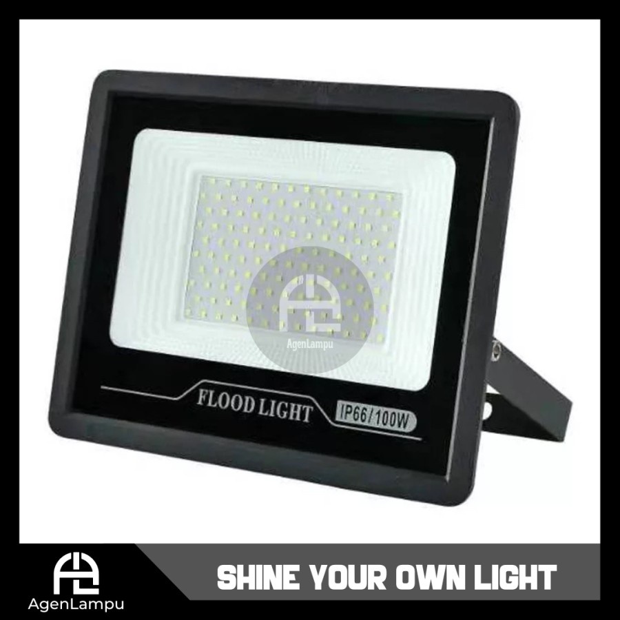 Jual LAMPU SOROT LED 100W / LAMPU TEMBAK LED 100 WATT / LAMPU OUTDOOR LED | Shopee Indonesia