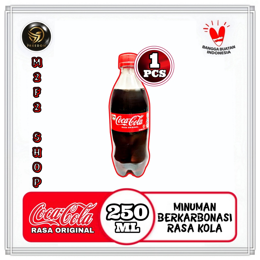 Jual Coca Cola MInuman Bersoda Botol Plastik Pet - 250 ml (Kemasan ...