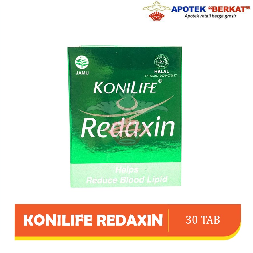 Jual Konilife Redaxin Food Supplement Botol 30 Menurunkan Kolesterol ...