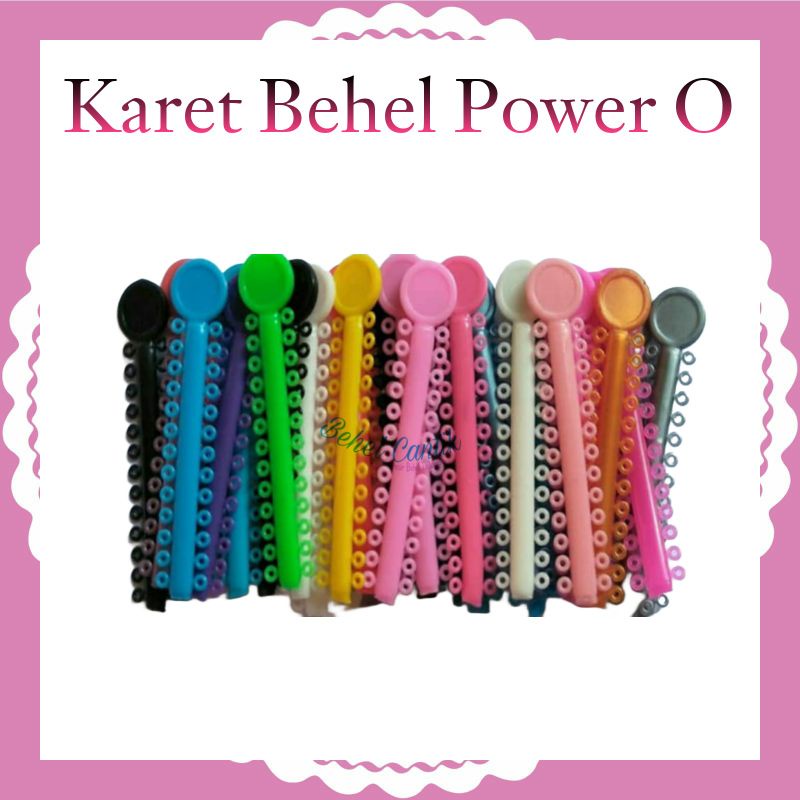 Jual Karet Behel Power O murah Isi 40pcs Bebas Pilih Warna | Shopee ...