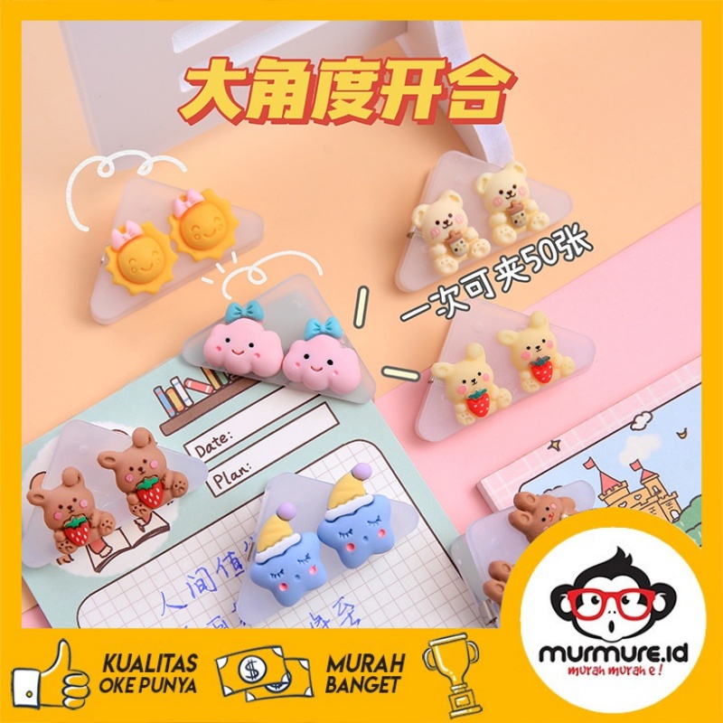 Jual MURMURE.ID | Penjepit Kertas Akrilik Penjepit Sudut Kertas ...