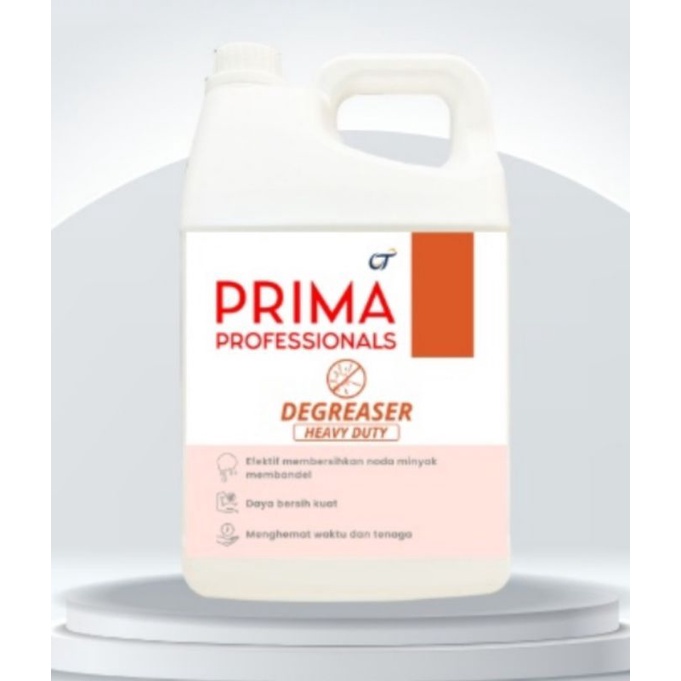Jual PRIMA Heavy Duty Degreaser Mild (Pembersih lantai sangat berminyak) 4 Ltr Jerigen | Shopee ...
