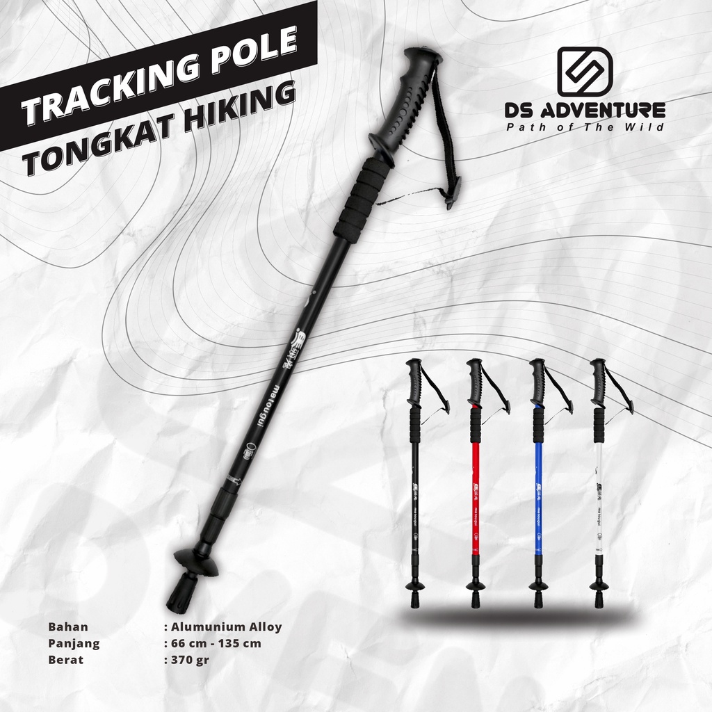 Jual Tracking pole gagang lurus - tracking pole kompas - trekking pole ...