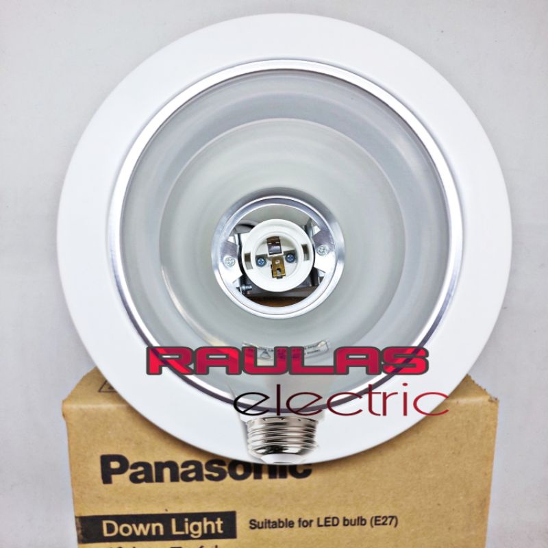 Jual Downlight Panasonic 4" Inch / Fitting Lampu Plafon 4 Inch ...
