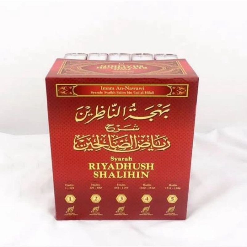 Jual Buku Syarah Riyadhush Shalihin 1 Set(5 jilid) | Shopee Indonesia
