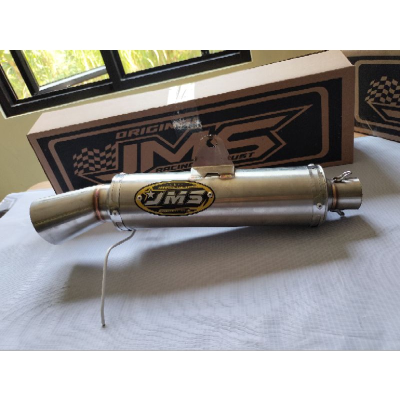 Jual slincer knalpot JMS ORIGINAL inlet 38 mm Cha corong Thailand | Shopee Indonesia