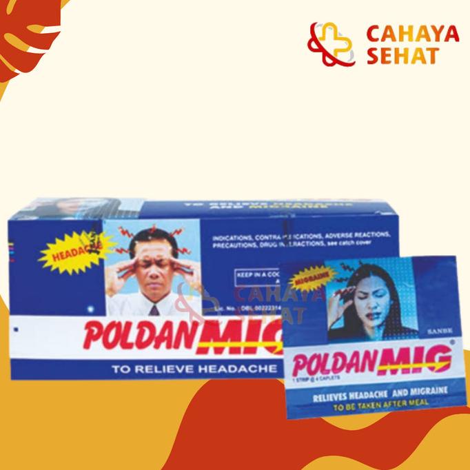 Jual POLDAN MIG BOX 100 TABLET kra01 | Shopee Indonesia