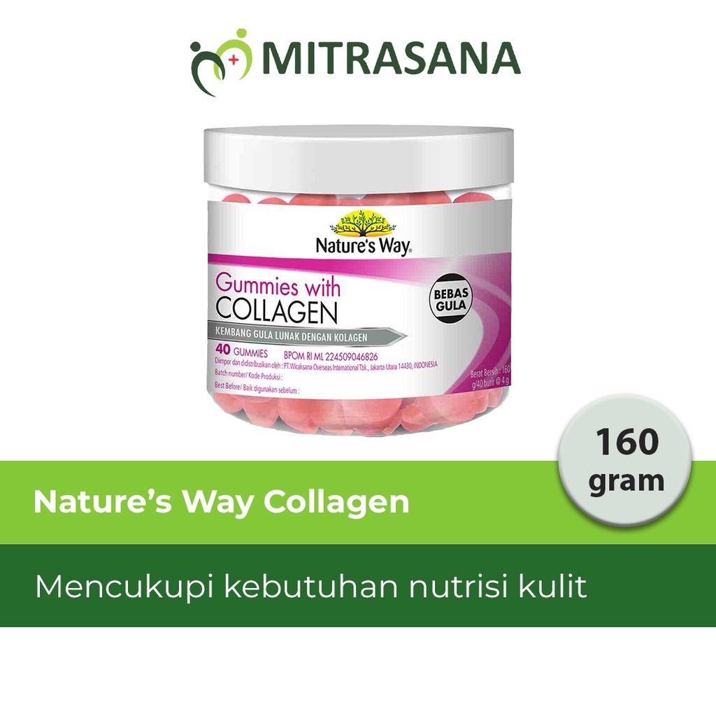 Jual Nature's Way Collagen 40 Gummies | Shopee Indonesia