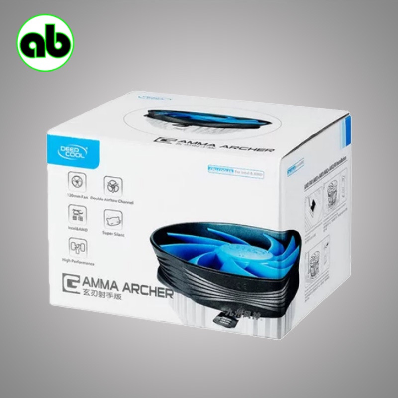 Jual CPU Cooler Deepcool Gamma Archer - Fan Processor | Shopee Indonesia