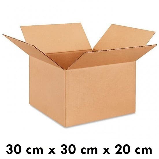 Jual Kardus Box Karton Packing Murah Polos Ukuran 30 x 30 x 20 cm ...