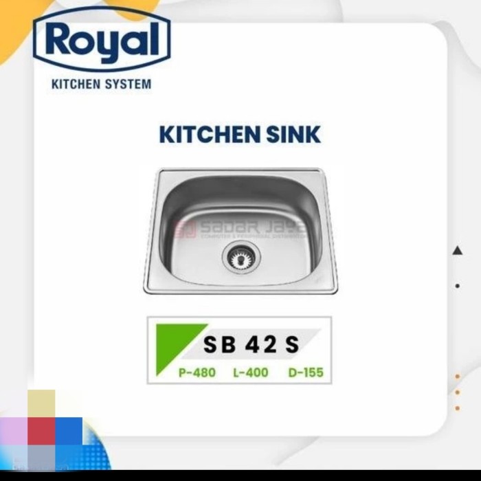 Jual Saringan Sb 42 S Bak Cuci Piring Royal Sb42S Kitchen Sink | Shopee ...