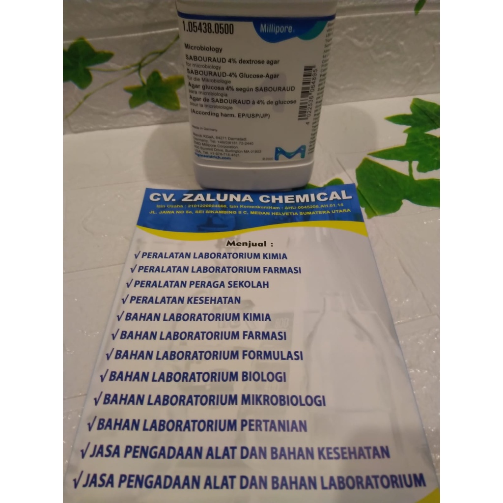 Jual sabouraud dextrose agar / SDA / Media SDA Merck 1 gr | Shopee ...