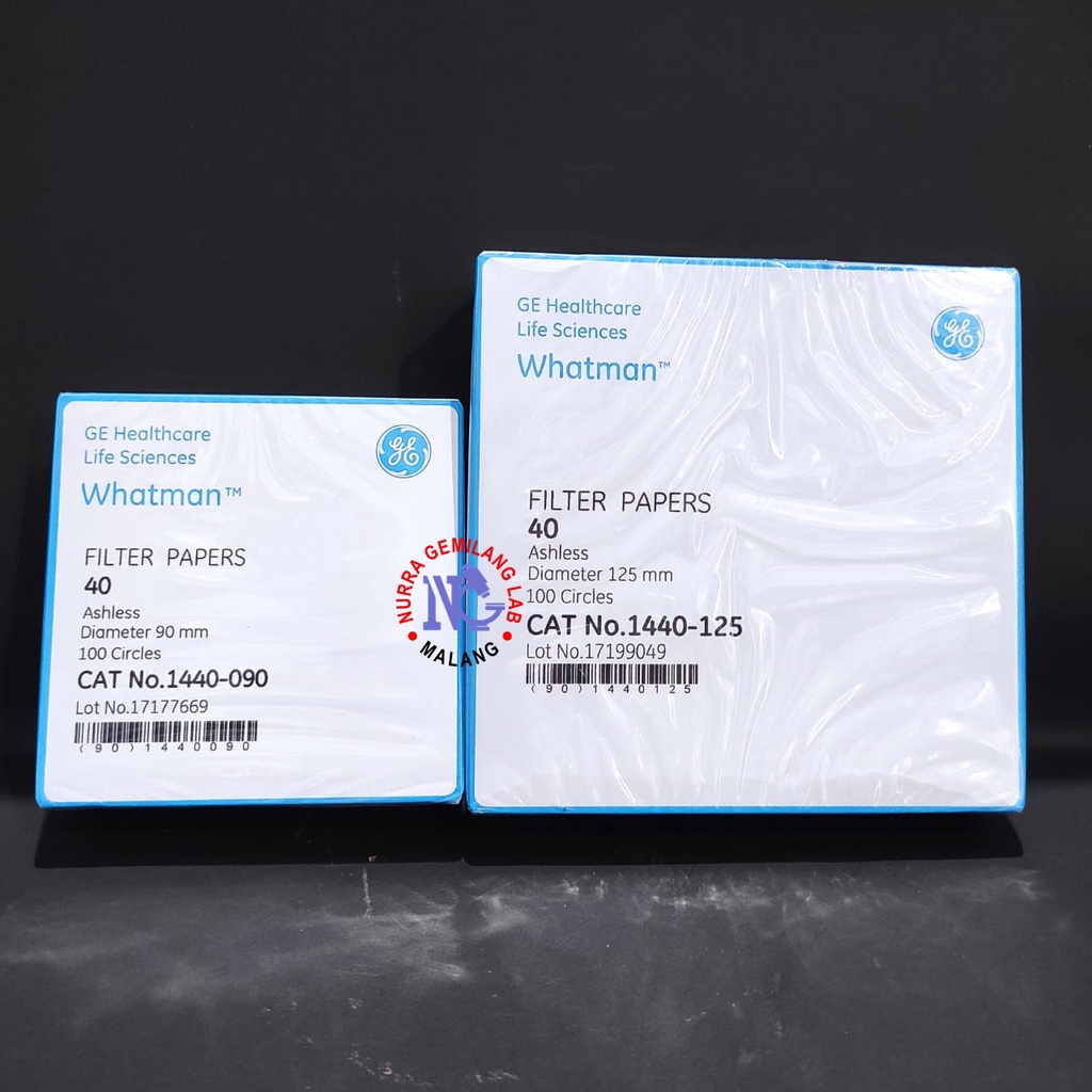 Jual Kertas Saring Whatman No. 40 Diameter 90mm 110mm dan 125mm Ecer ...