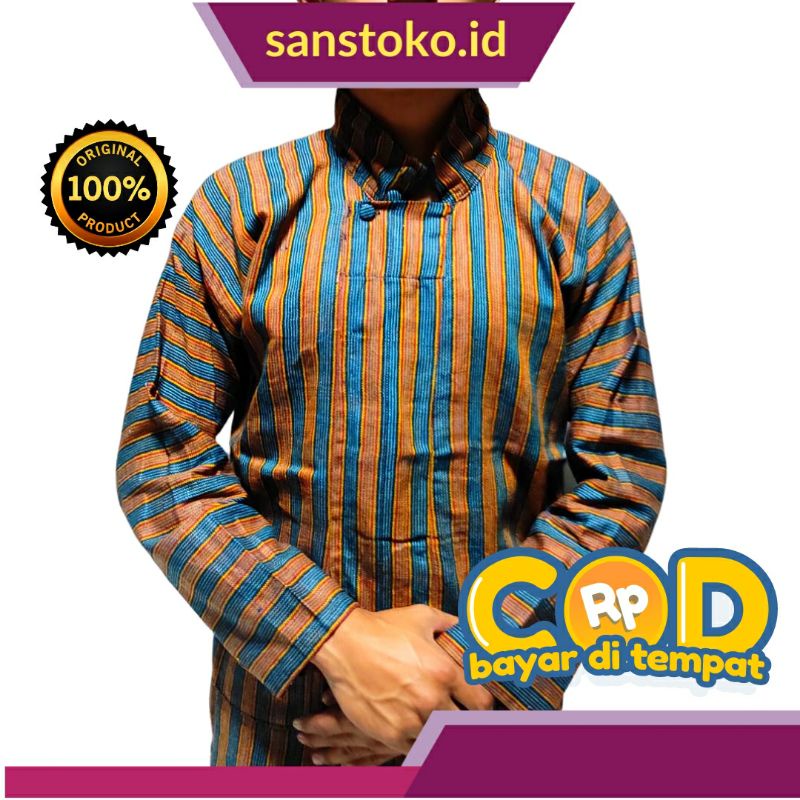 Jual LURIK PAKAIAN ADAT JAWA ASLI TENUN ATBM | SURJAN JAWA MURAH M L XL ...