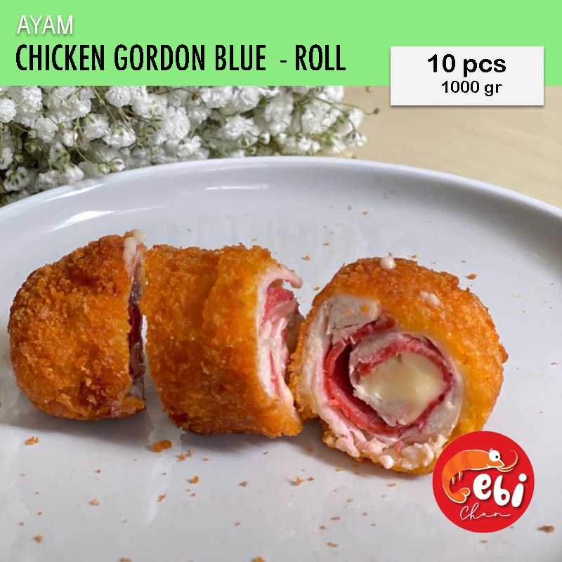 Jual Chicken Cordon Bleu - Roll 1 kg isi 10 pcs | Shopee Indonesia