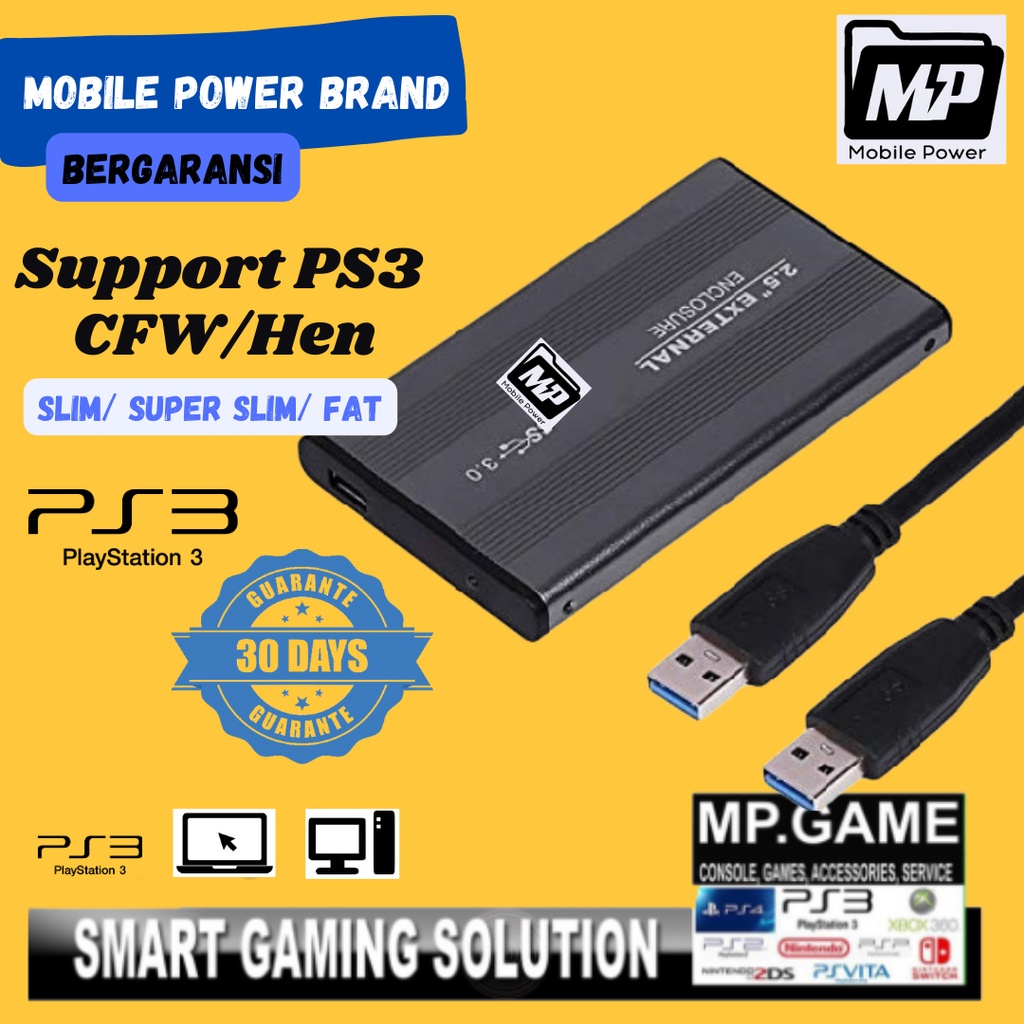 Jual [MOBILE POWER] HDD PS-3 PLAYSTATION Support CFW HEN MNCM Bonus ...