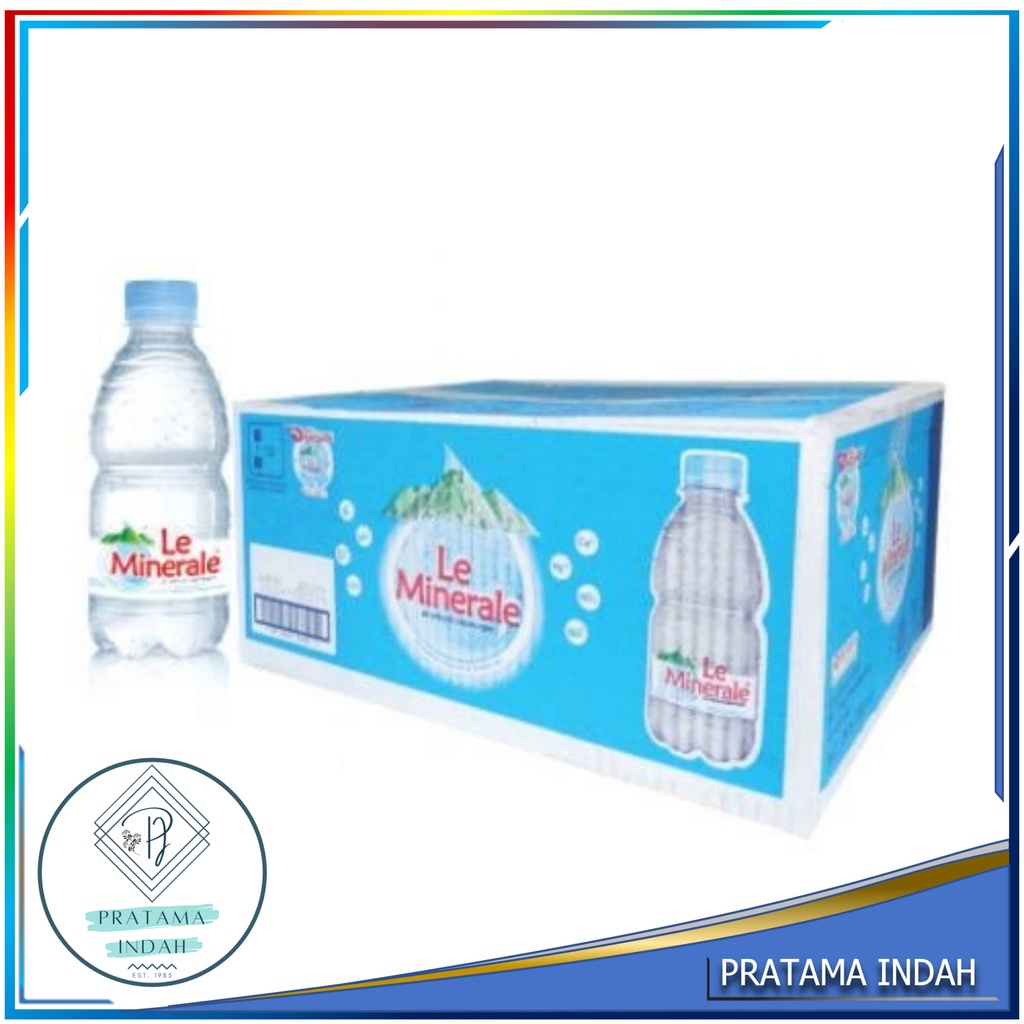 Jual AIR MINUM BOTOL LE MINERALE 330 ML (CEBOL) 1 KARDUS (GROSIR & ECERAN) | Shopee Indonesia