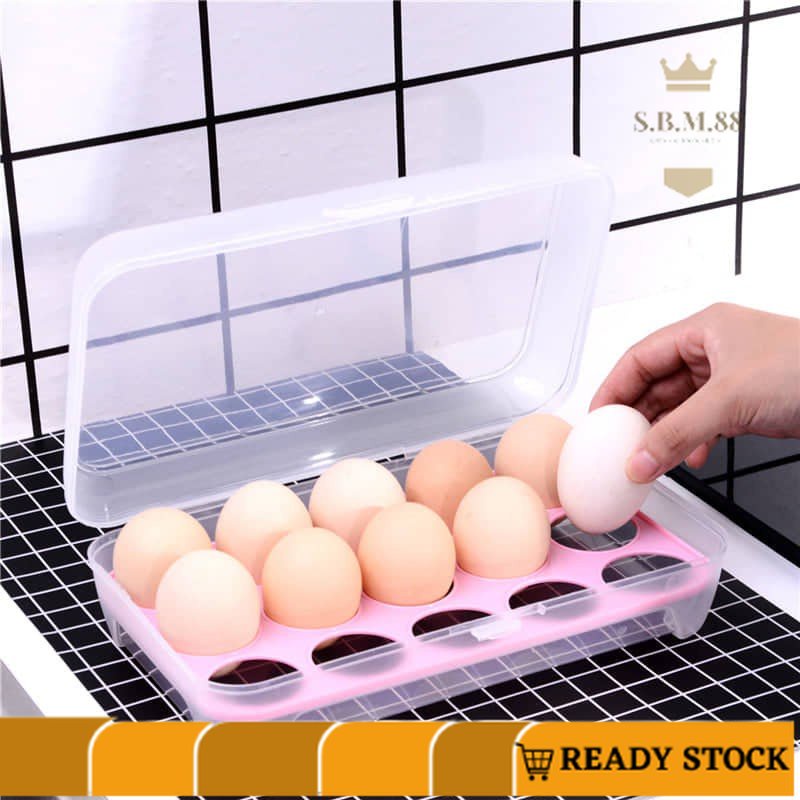 Jual Kotak Telur Egg Box - Box Telur 15 Sekat - Tempat Penyimpanan ...