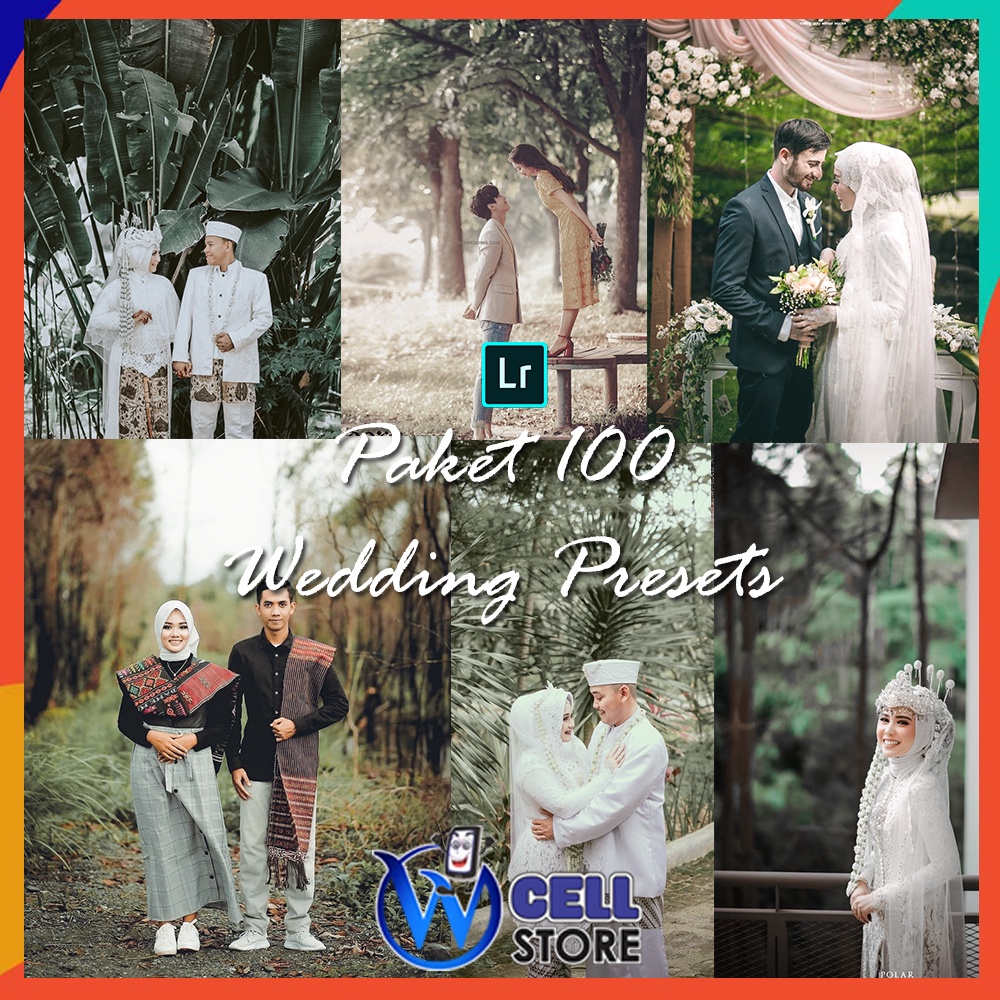 Jual PAKET COMBO 100 PRESET PRESETS WEDDING LIGHTROOM UNTUK ANDROID DAN ...