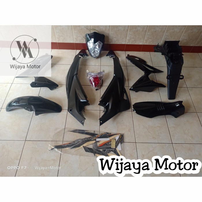 Jual full bodi satria fu thailand fu lama hitam wijaya motor | Shopee ...