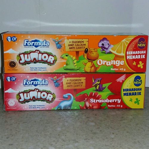 Jual Formula Pasta Gigi Junior / Odol untuk Anak Anak - 45gr | Shopee ...