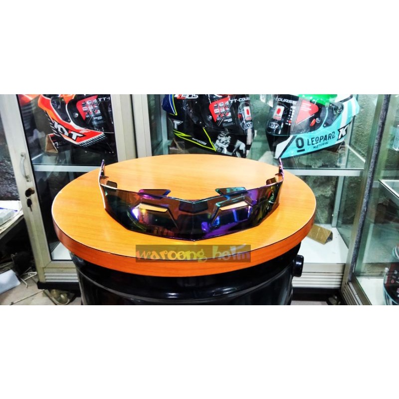 Jual SPOILER KYT TT COURSE 3D SPOILER TTC IRIDIUM SPOILER KYT TTC ...
