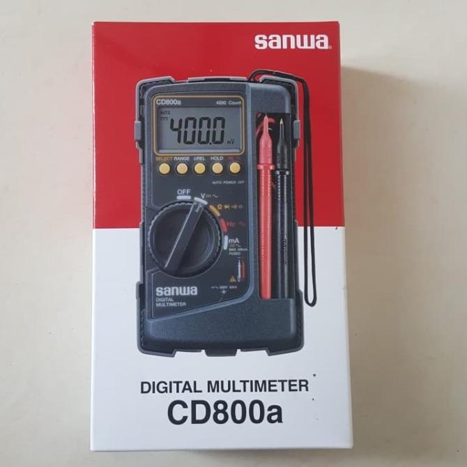 Jual Sanwa Digital Multimeter CD800a / Pengukur Arus Listrik CD 800 a ...