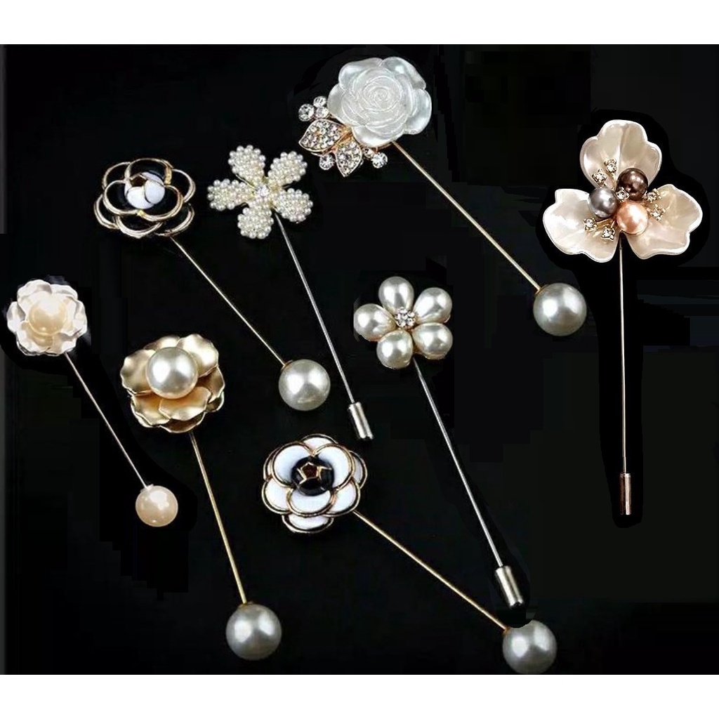 Jual Tuspin Mutiara Peniti Tusuk Jarum HIJAB Bros Set Tusuk Mutiara Pin ...