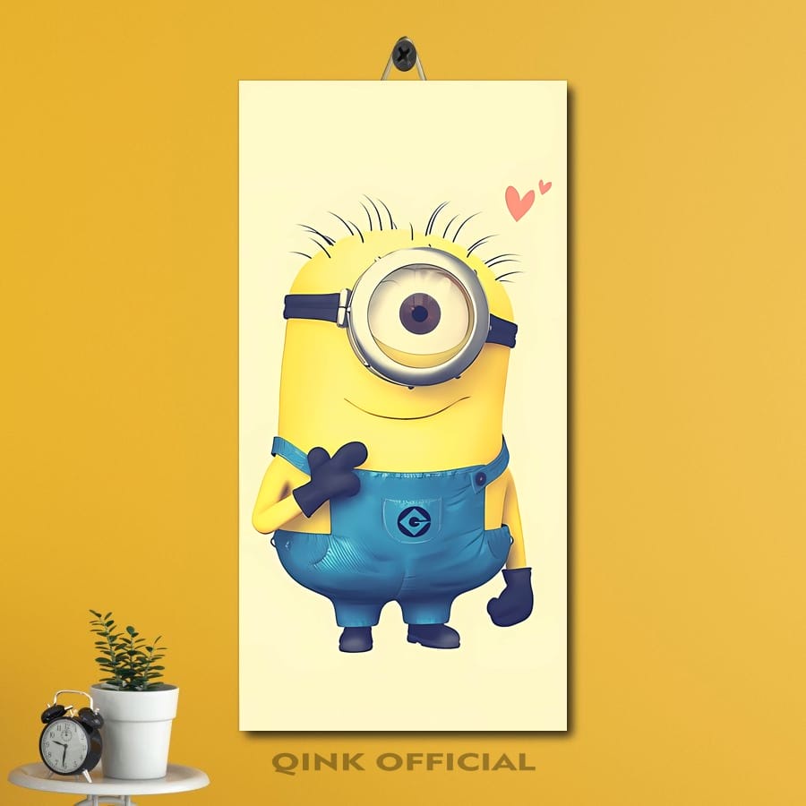 Jual POSTER DINDING CARTOON GAMBAR MINION 15X30 EP6GE/QRWSN/ HIASAN ...