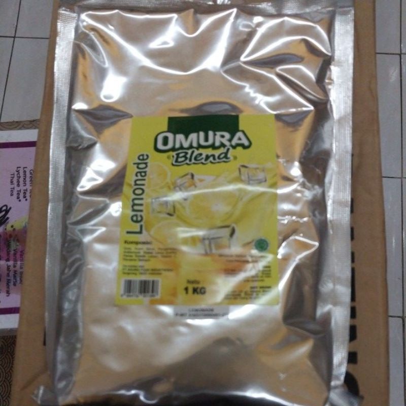 Jual omura powder lemonade atau lemon 1kg | Shopee Indonesia