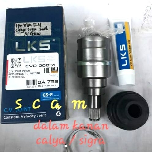 Jual cv joint depan dalam kanan sigra calya as roda kohel c v join cvjoint | Shopee Indonesia