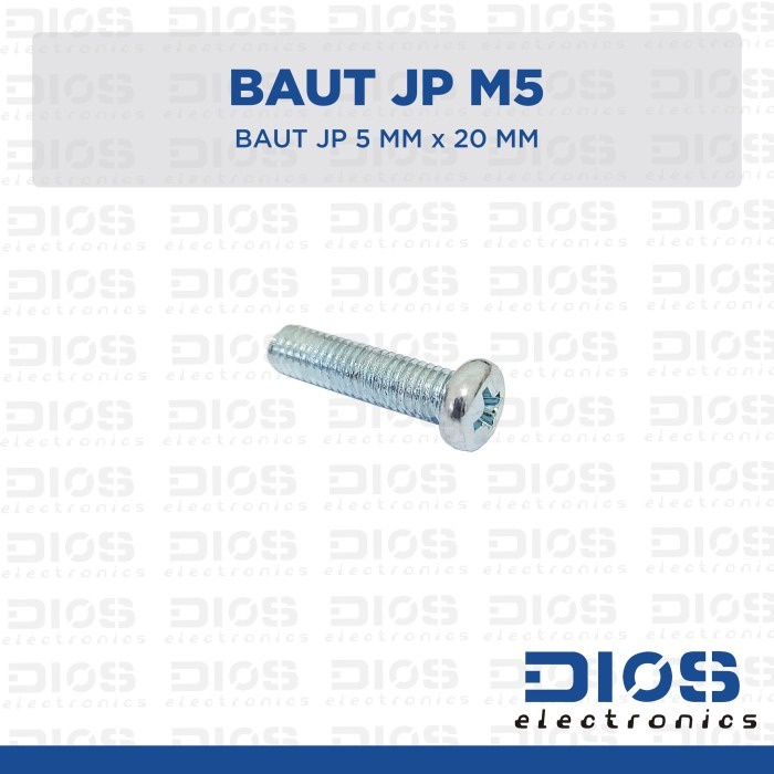 Jual Baut JP 5 mm x 20 mm / M5 / Bolt (min 20 pcs) | Shopee Indonesia