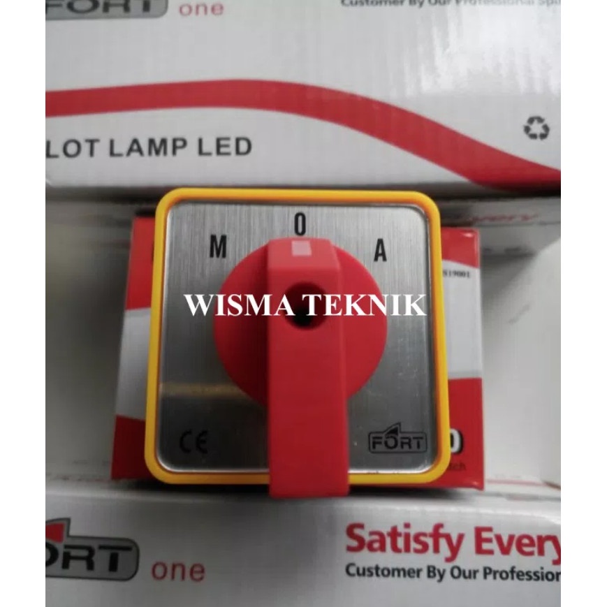 Jual MOA / SELECTOR SWITCH M-O-A 1P FORT 20 AMP | Shopee Indonesia
