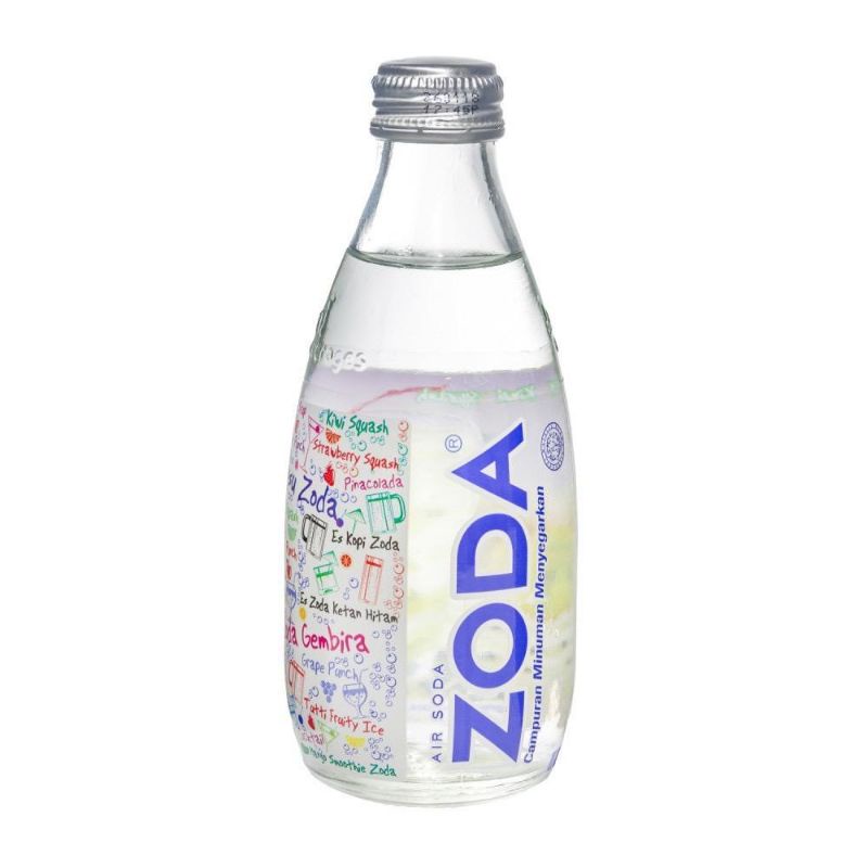 Jual Air soda zoda 250ml 1 dus isi 24 botol / soft drink / minuman zoda ...