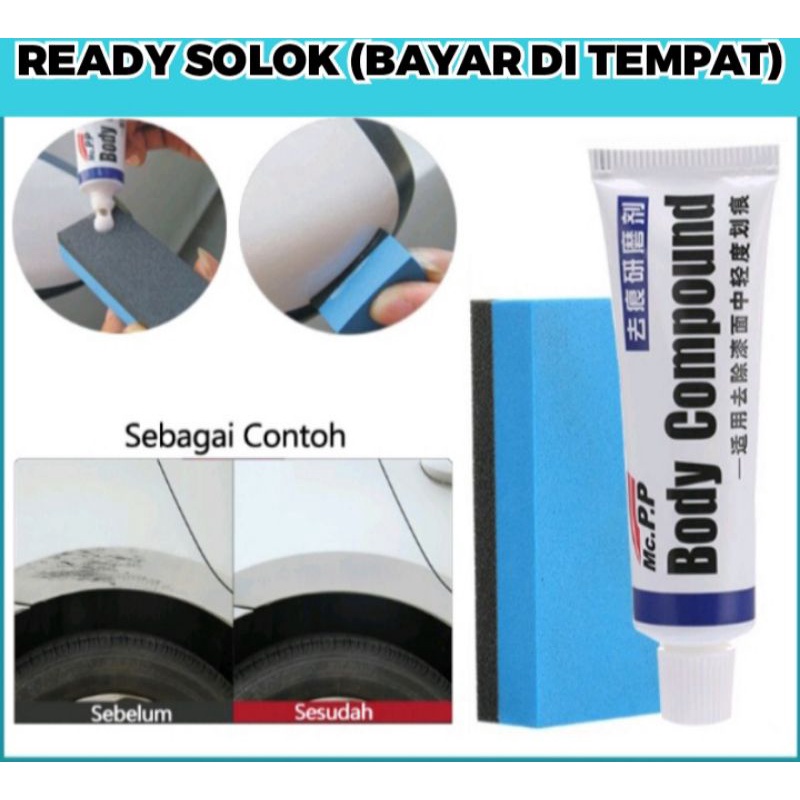 Jual Kompon Body Compound Poles Mobil Motor Tube LENGKAP Fix It like a ...