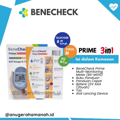Jual Alat Cek 3in1 BenneCheck Prime multi-monitoring system | Shopee ...