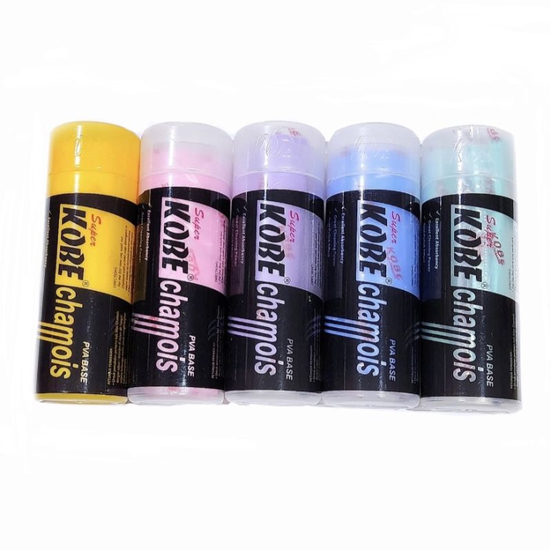 Jual SUPER KOBE Lap Chamois Kanebo 43 x 32cm Tebal 2mm Super Absorbent ...