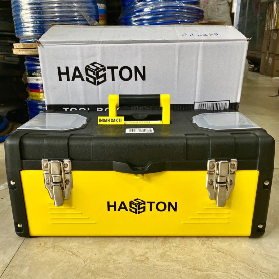 Jual Tool Box Kotak Tempat Alat Perkakas 19 inch Hasston | Shopee Indonesia