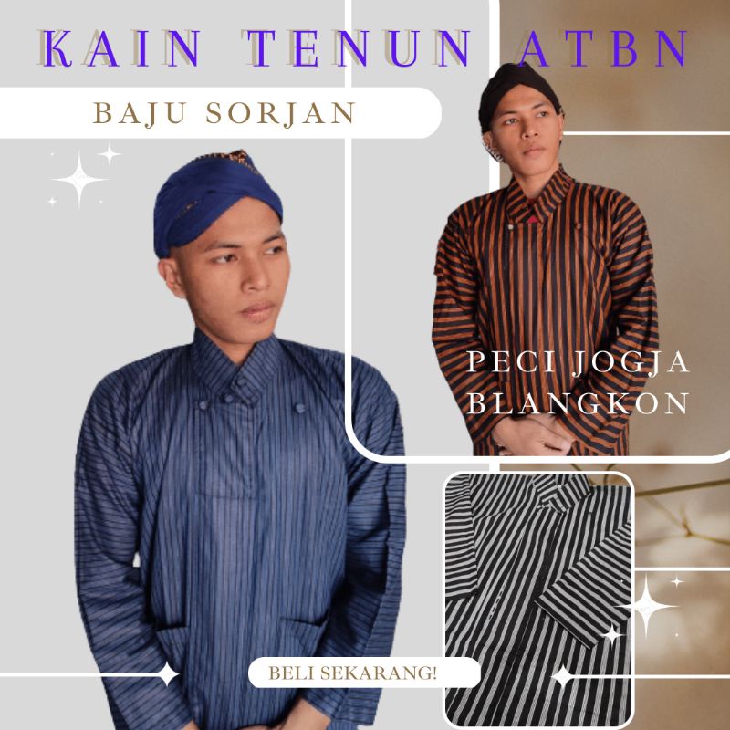 Jual Baju surjan lurik halus | Shopee Indonesia