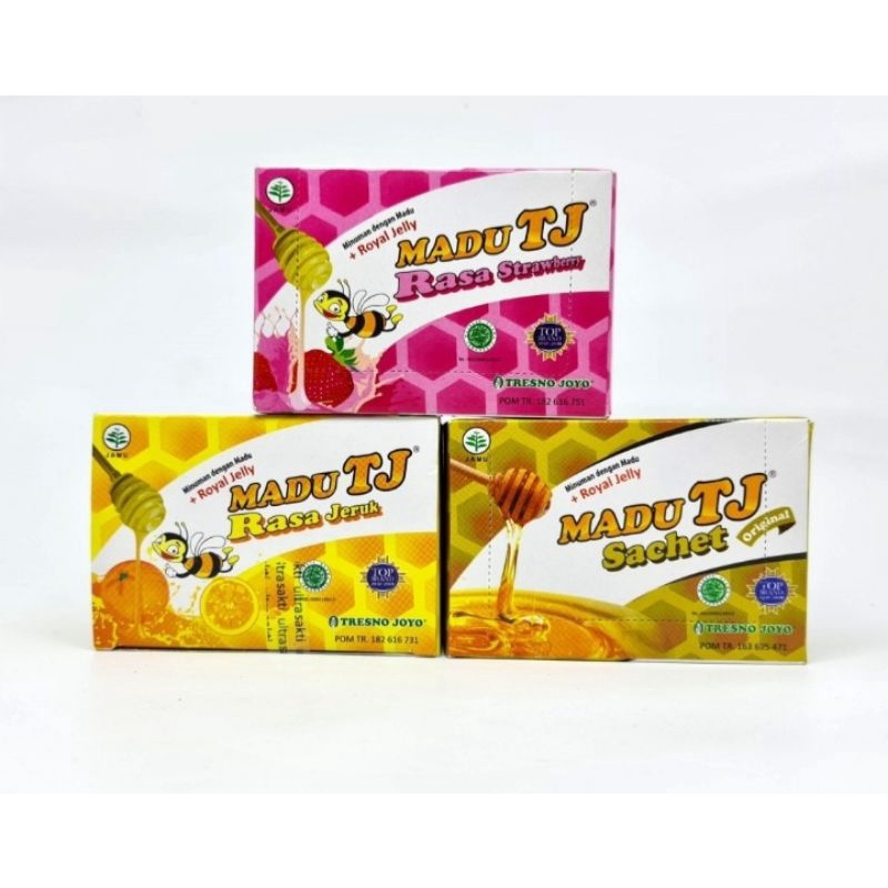 Jual madu tj kotak isi 12 sachet | Shopee Indonesia