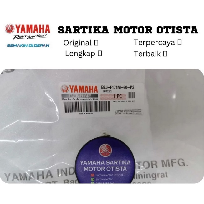 Jual Original Mole,Side Cover 2 (CS6) BEJ1Body Samping Warna Hijau ...