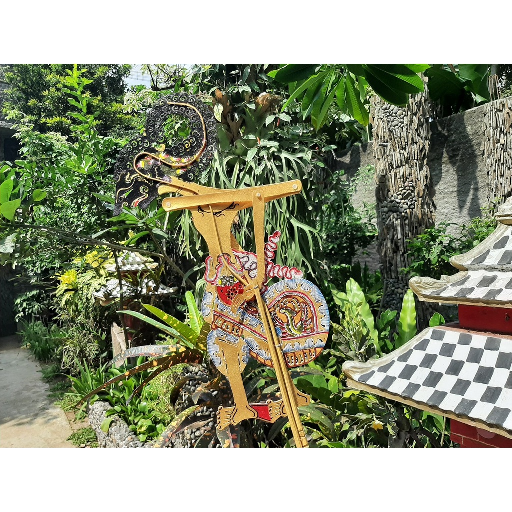 Jual Wayang Kulit Sapi Asli Arjuna / Janoko Ukuran Standar Dalang by ...