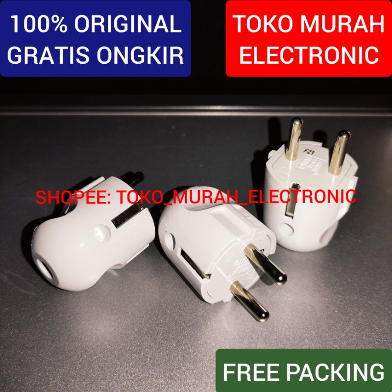 Jual Colokan Bulat Mitsui Bertandar SNI Kepala Colokan Untuk Listrik ...