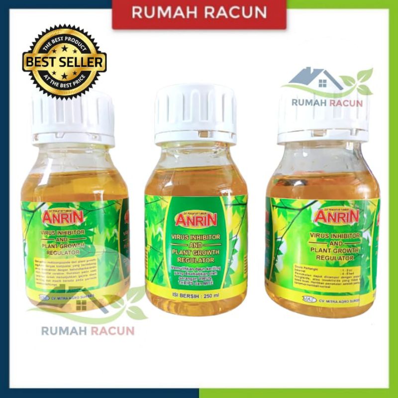 Jual ANRIN ZAT PENGATUR TUMBUHAN UNTUK MEMULIHKAN DAUN KERITING dan ...