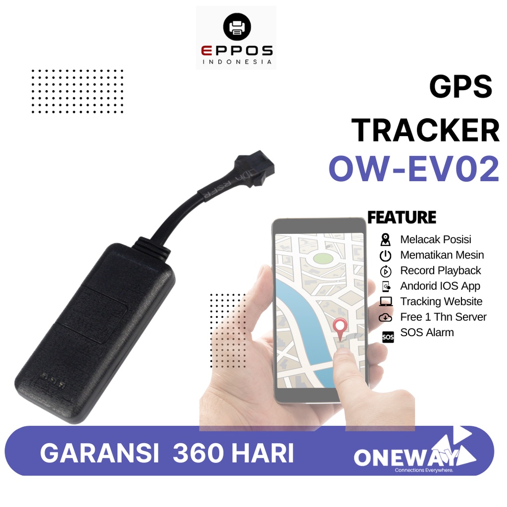 Jual SPECIAL OFFER] FREE SERVER 1 TAHUN GPS Tracker Motor Mobil OneWay OW-EV02 [2G] | Shopee ...