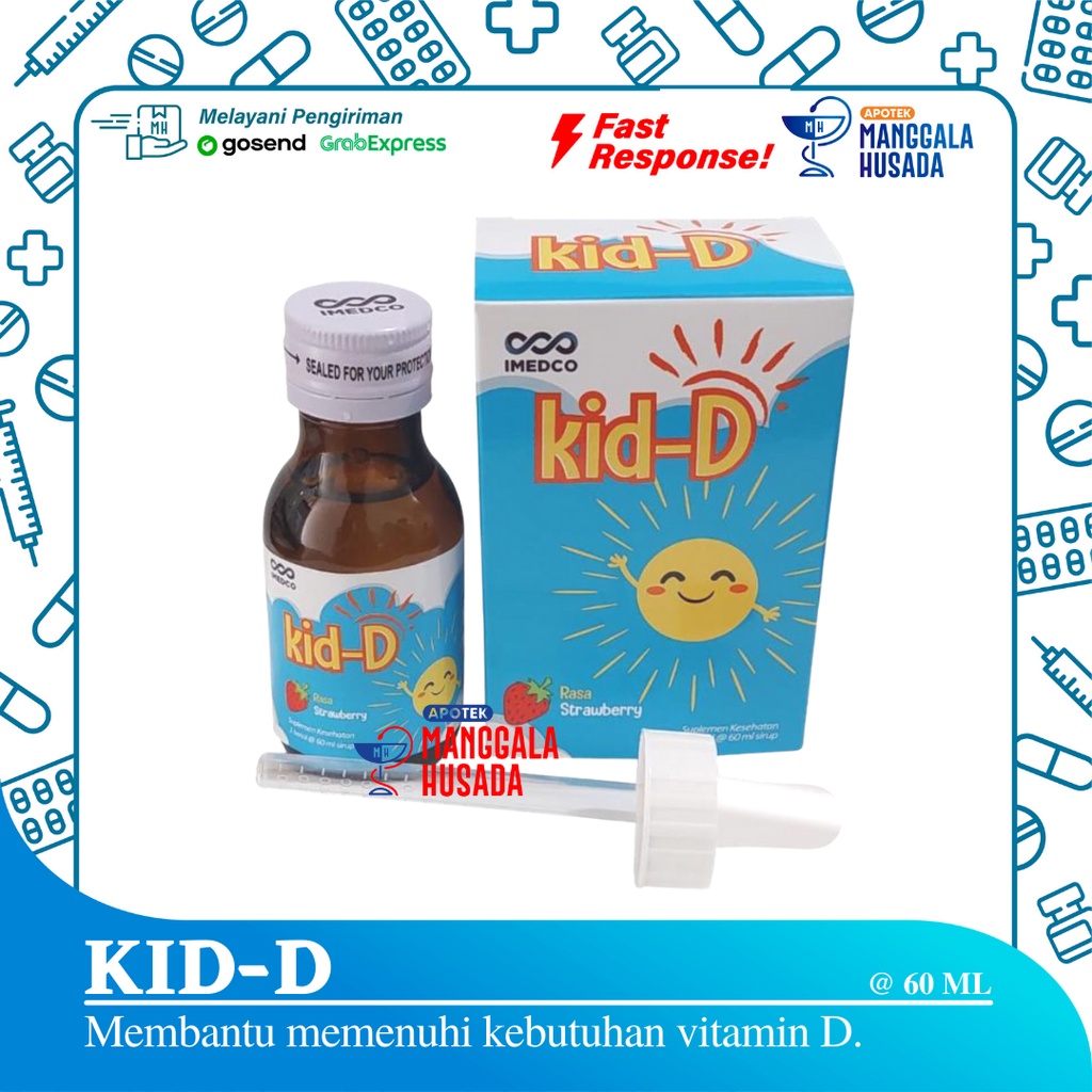 Jual KID - D RASA STRAWBERRY @ 60 ML | Shopee Indonesia