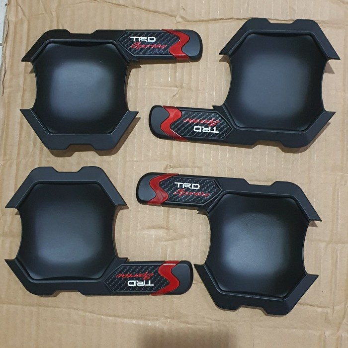 Jual Outer hitam doff TRD Innova lama 2005-2015. Variasi Mobil | Shopee ...