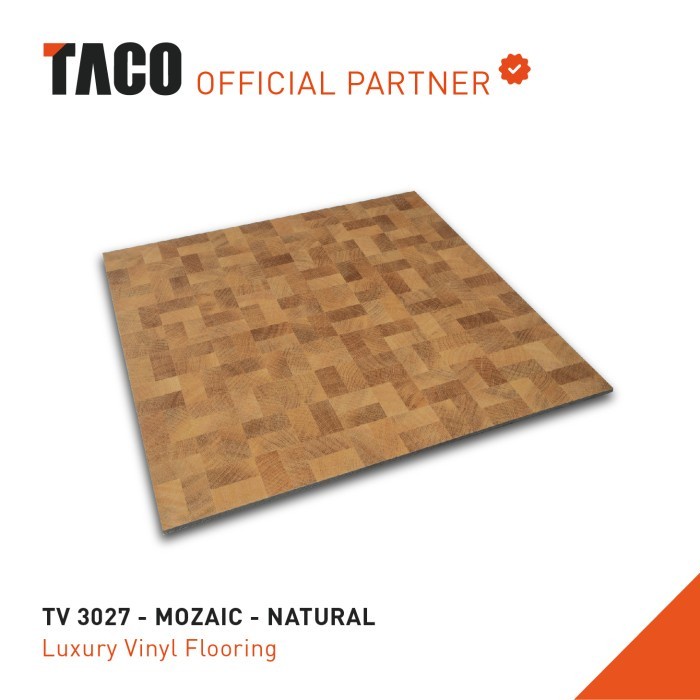 Jual TACO Lantai Vinyl 3mm - TV 3027 Mozaic Natural 10 | Shopee Indonesia