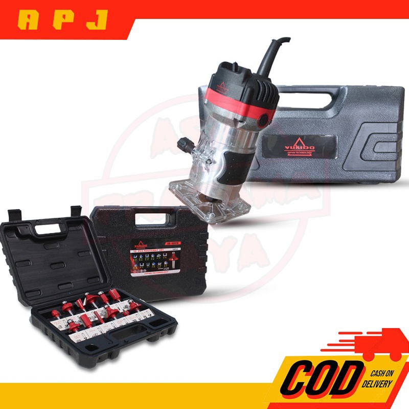 Jual CANGGIH bos MESIN PROFIL + MATA PROFIL BIT SET MESIN TRIMMER KAYU ...